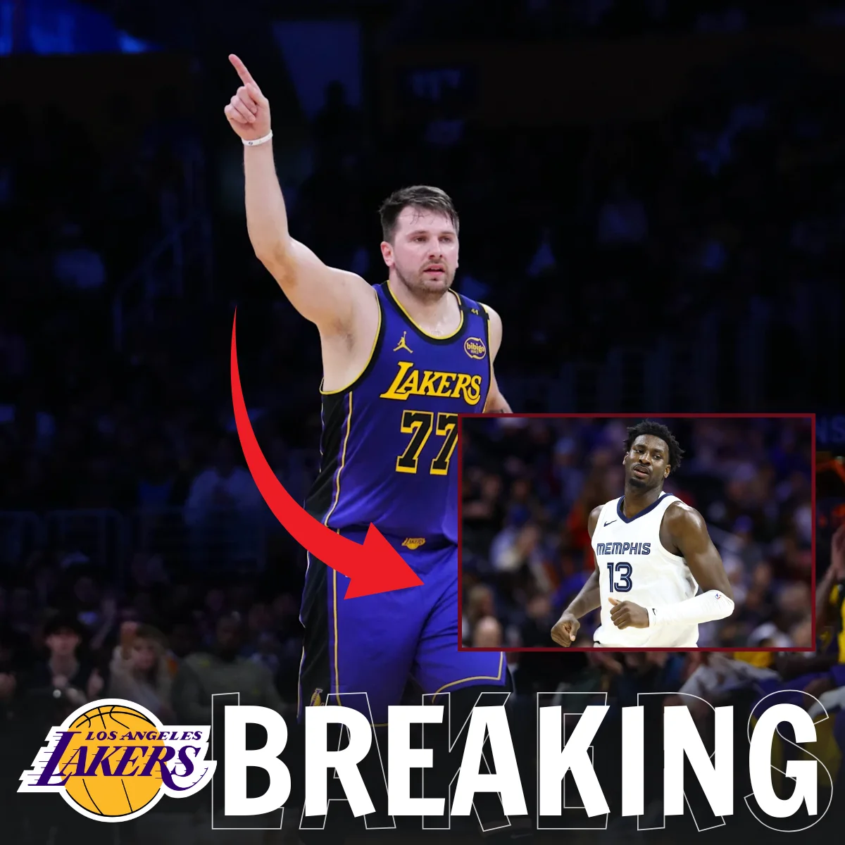 The Lakers make a shocking trade to acquire LeBron's successor and assist Luka Doncic.