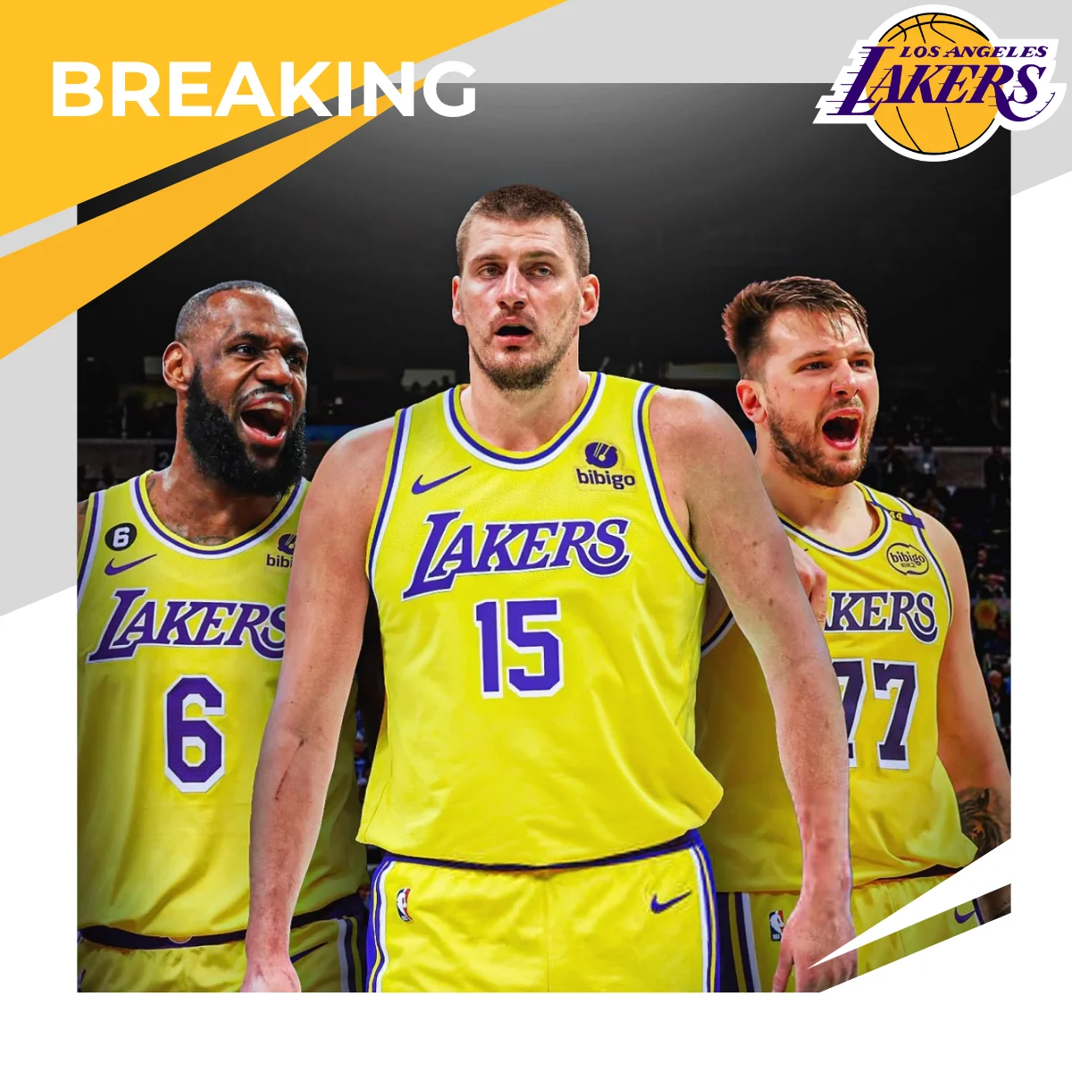 BREAKING: Lakers acquire $185M superstar center from Nuggets, forming a 'destroyer' trio with ...