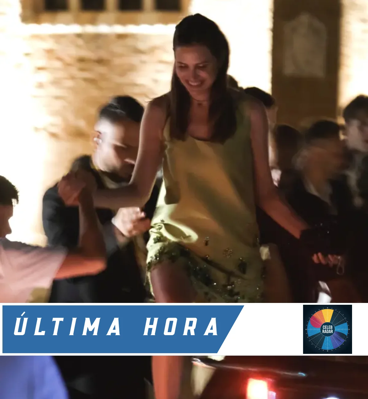 El recién soltero Orlando Bloom se acurruca con una misteriosa mujer en la fiesta previa a la ...