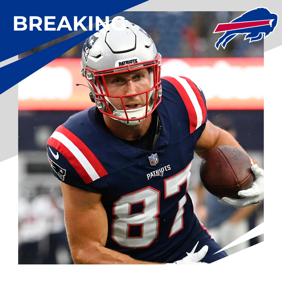 Bills stir up a storm with the signing of a former Patriots tight end ...