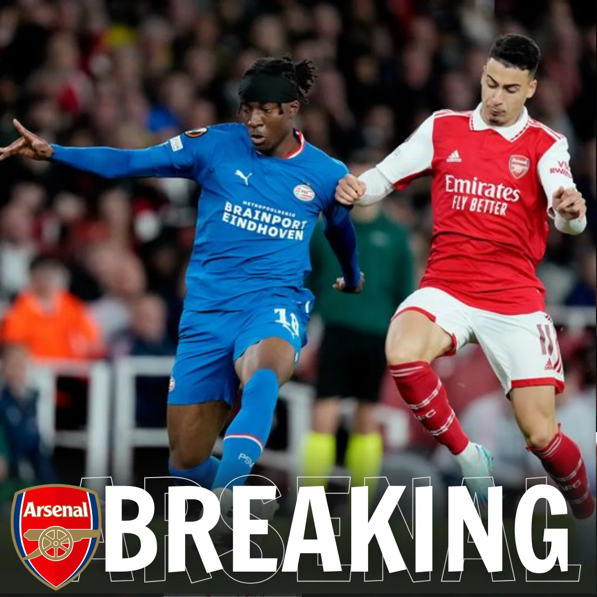 Arsenal STUNNED as £52m Gabriel Martinelli solution emerges amid left ...