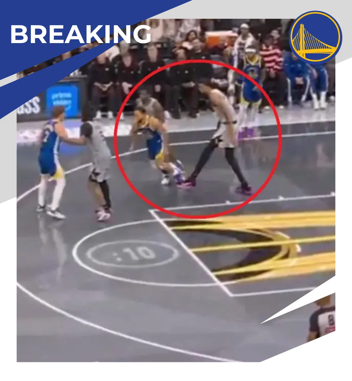 CROSSING THE LINE: Wembanyama’s Controversial Clutch Play on Steph ...